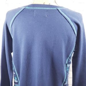 ruby moon | Sweaters | Anthro Ruby Moon Womens Blue Green Sweater ...